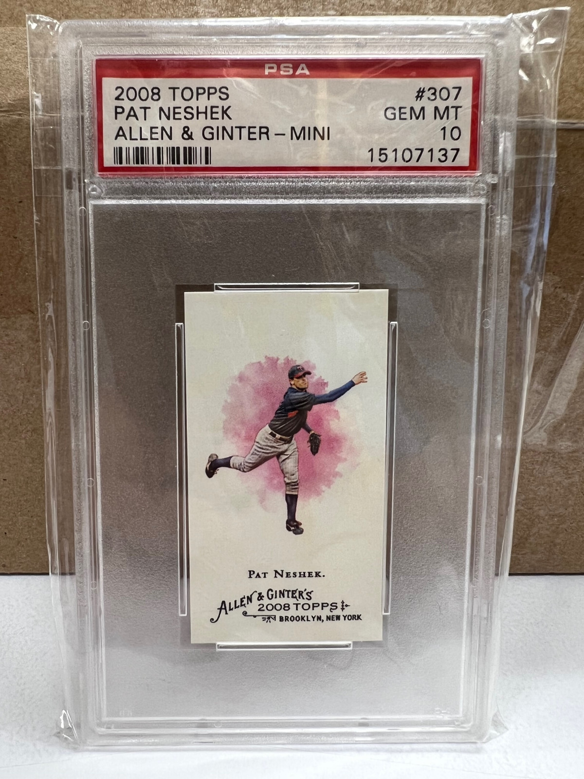 2008 Topps Allen & Ginter Mini Pat Neshek #307 Twins PSA 10 Pop 1 | eBay