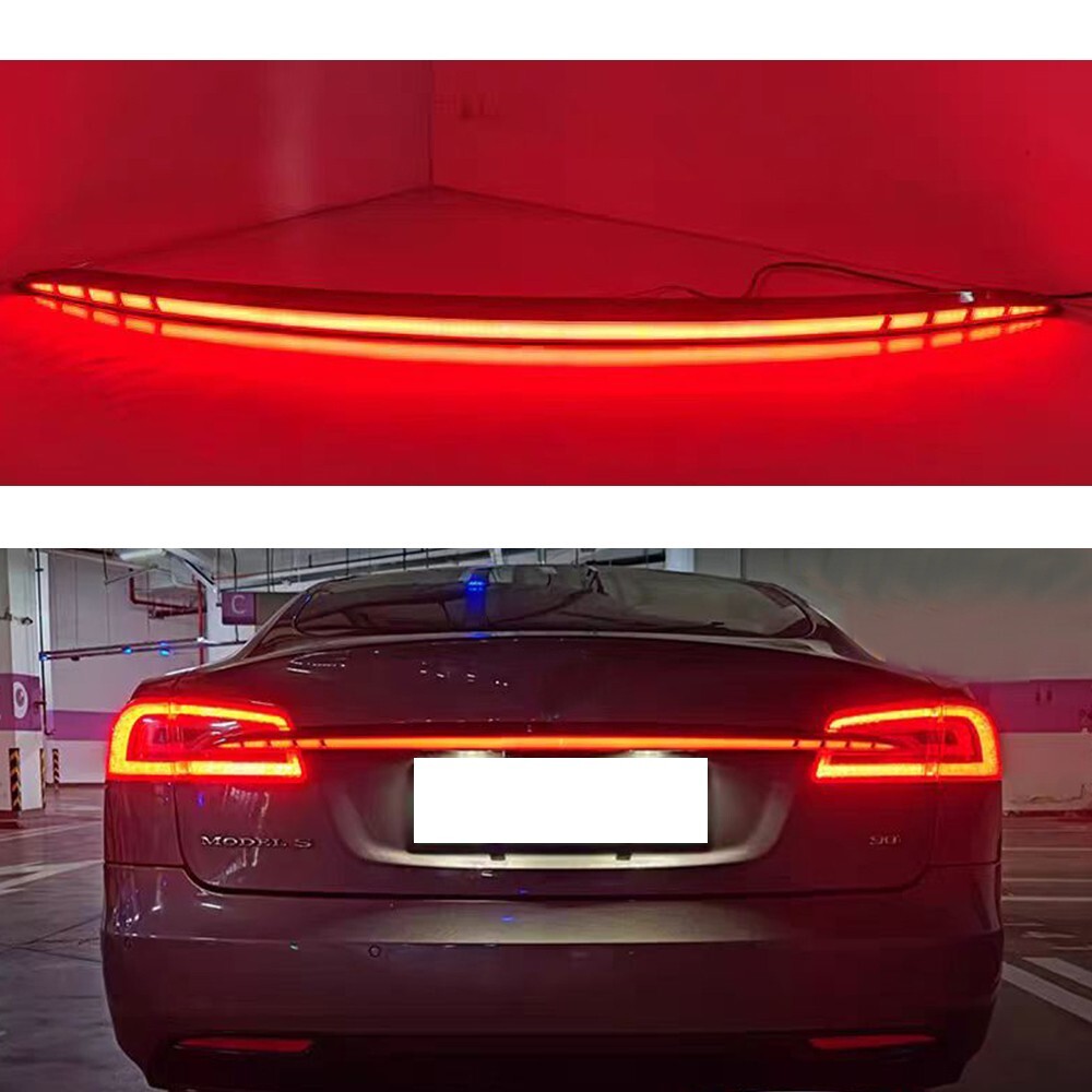 Black Rear Door LED Trunk Tail Light Lamp Fit For Tesla Model S 2015 ...