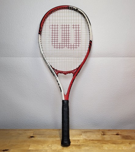 Wilson Tennis Racquet Roger Federer 110 Power Strings 4 3/8 L3 | eBay