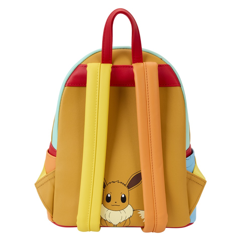 Zaino Mini Color Block Starter Di Pokemon | eBay