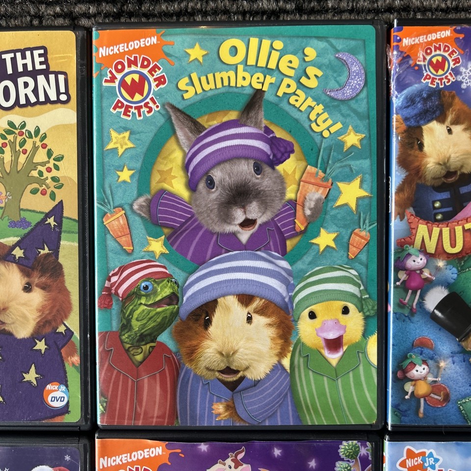 Wonder Pets! Lot of 6 DVDs Nickelodeon Kids TV Series Nutcracker ...