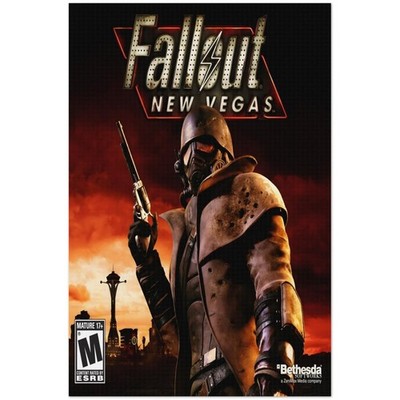Fallout New Vegas Video Game Character Art Poster | eBay