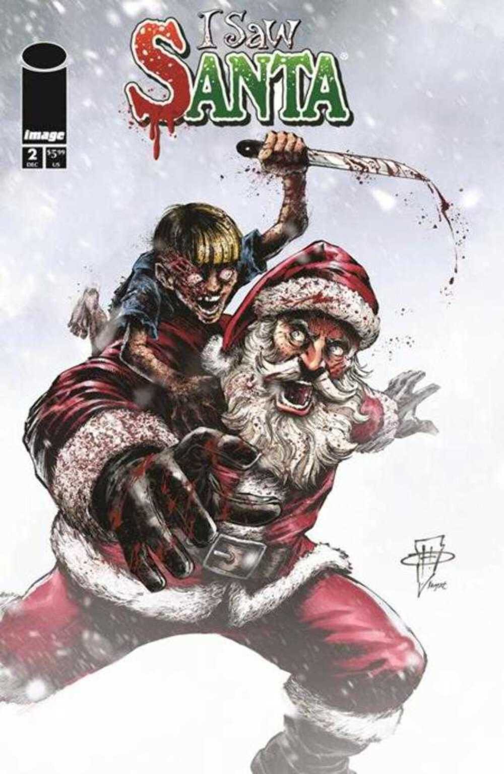 I Saw Santa A Spawn Universe Christmas Story #2 (Of 2) Cover C Daniel ...