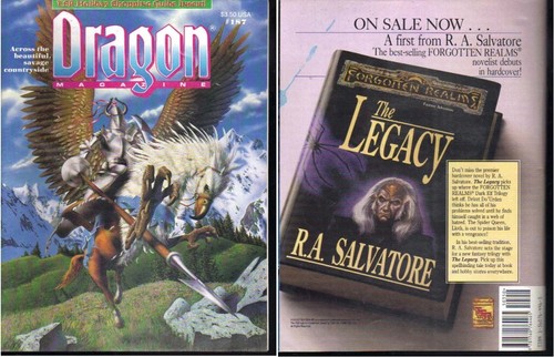 Dragon Magazine Issue 187 Nov 1992 AD&D 2E NF Xmas | eBay