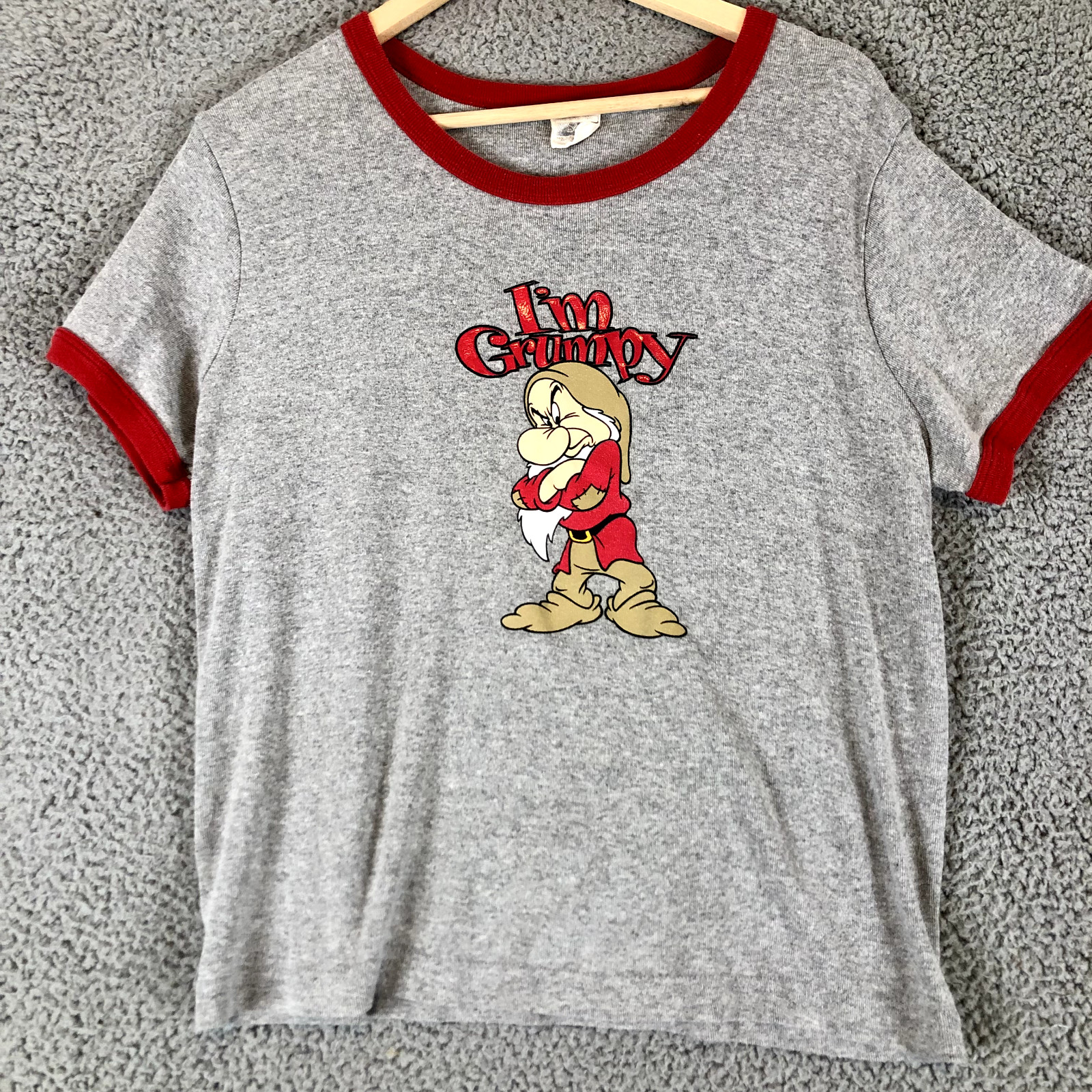 Vintage Disney Snow White I'm Grumpy Graphic T-Shirt … - Gem