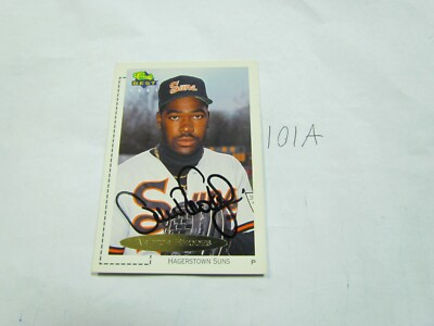 1991 Classic Arthur Rhodes Autographed Signed Baseball Card | eBay