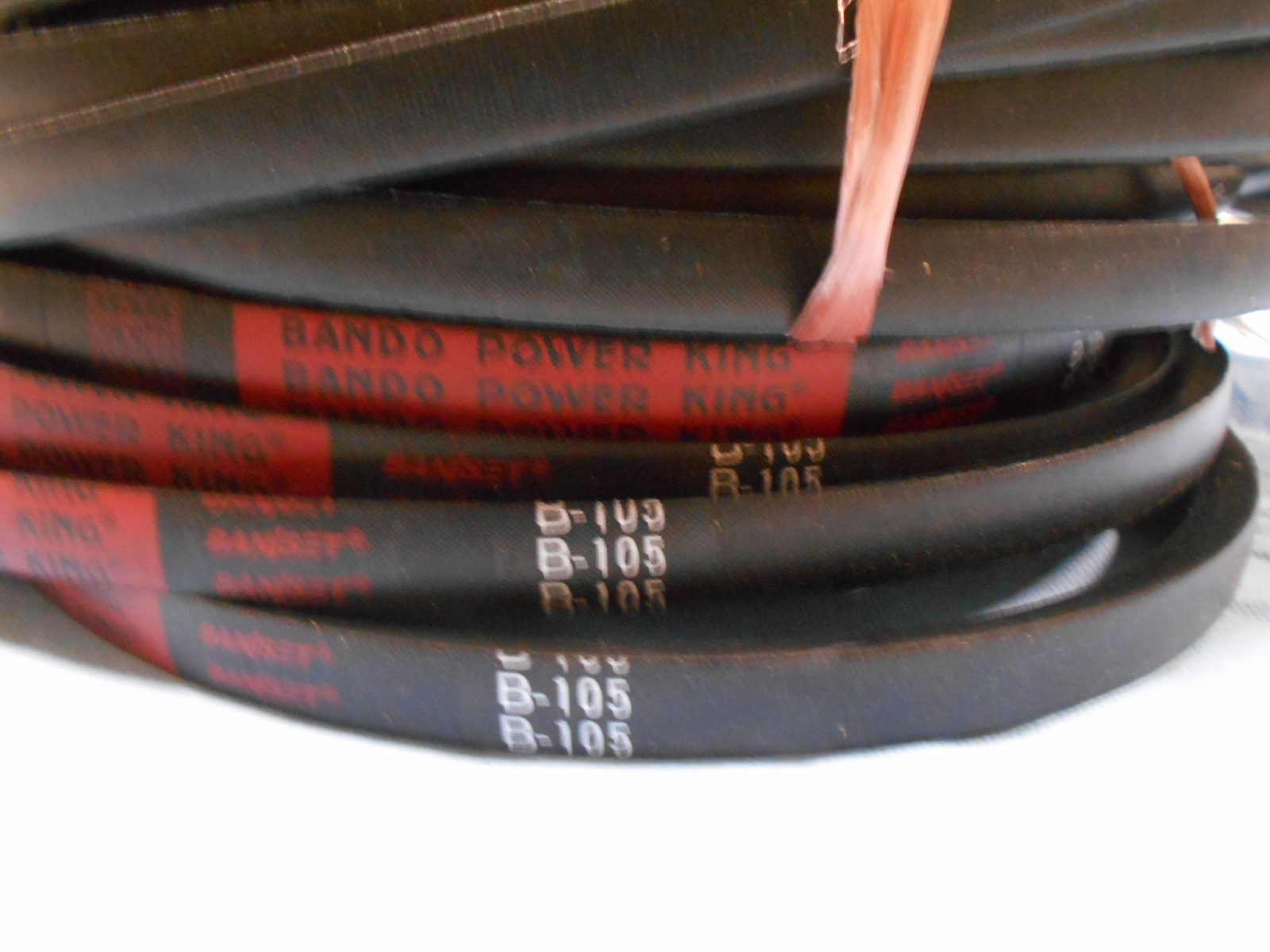 B105 5/8" x 108" Bando B105 POWER KING V-BELT TOP | eBay