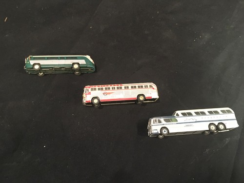 HO Scale Buses x3 layout ready | eBay
