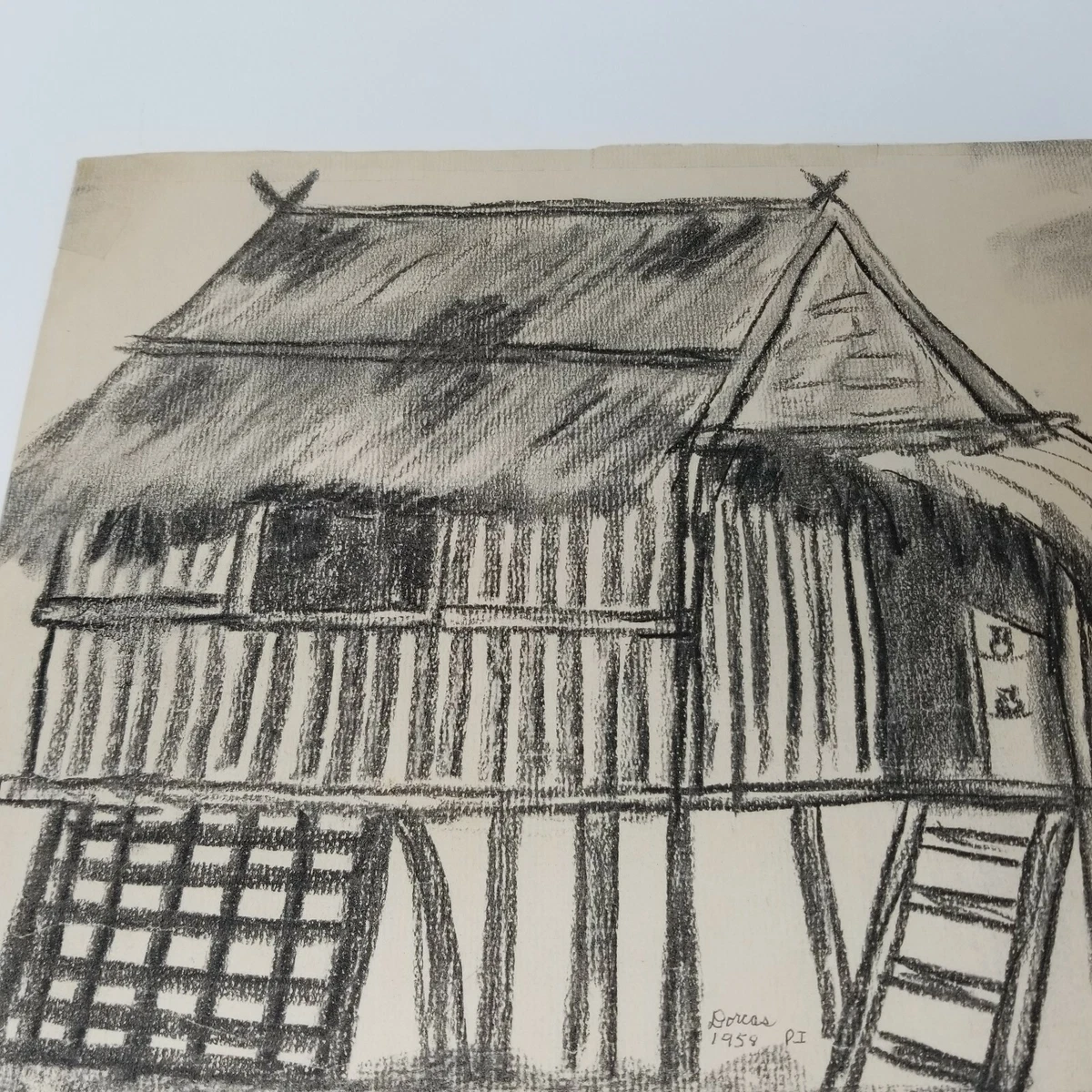Thatched Roof Drawing