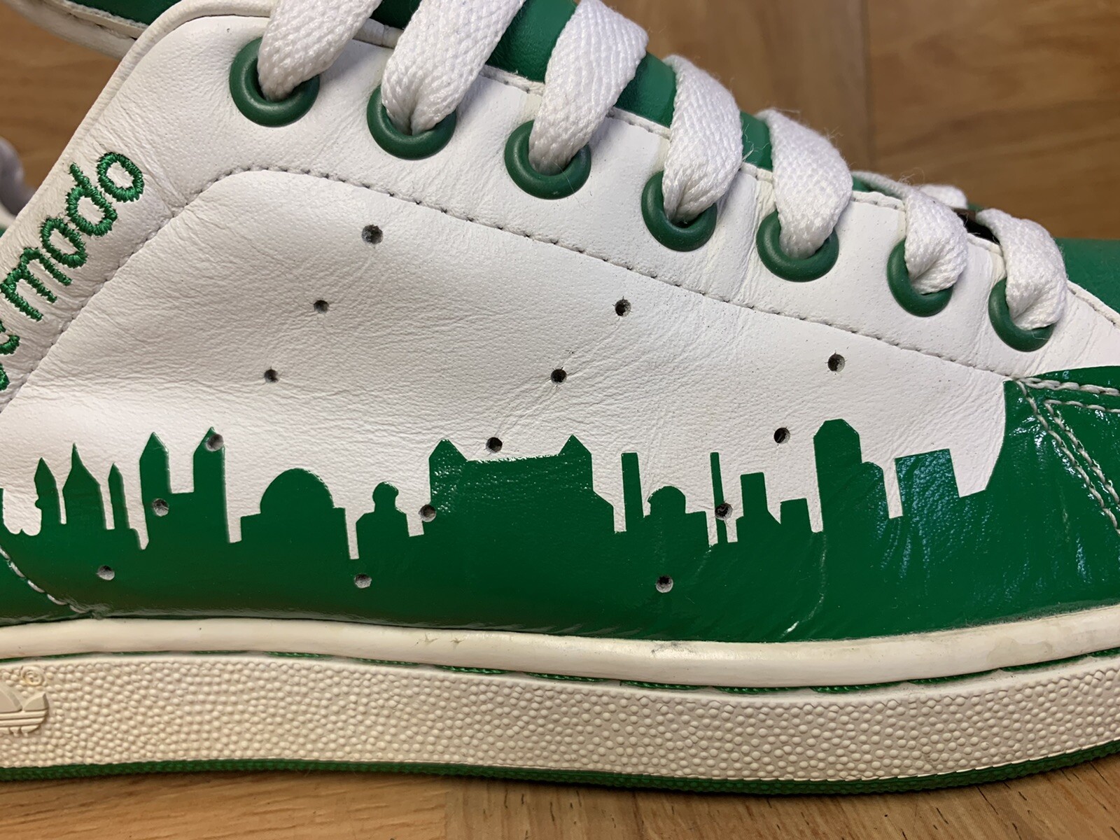 RARE🔥 Adidas Stan Smith Mi Adidas Custom Made City P… - Gem