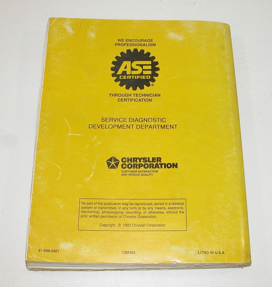 93-94 Intrepid Vision Concorde 3.3L 3.5L Electronic Fuel Injection (SFI ...