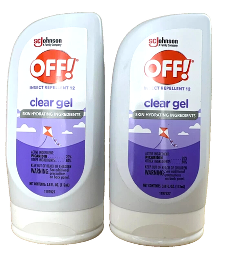 SC Johnson Off Insect Repellent Clear Gel 3.8 oz each ( 2 Bottles ) | eBay