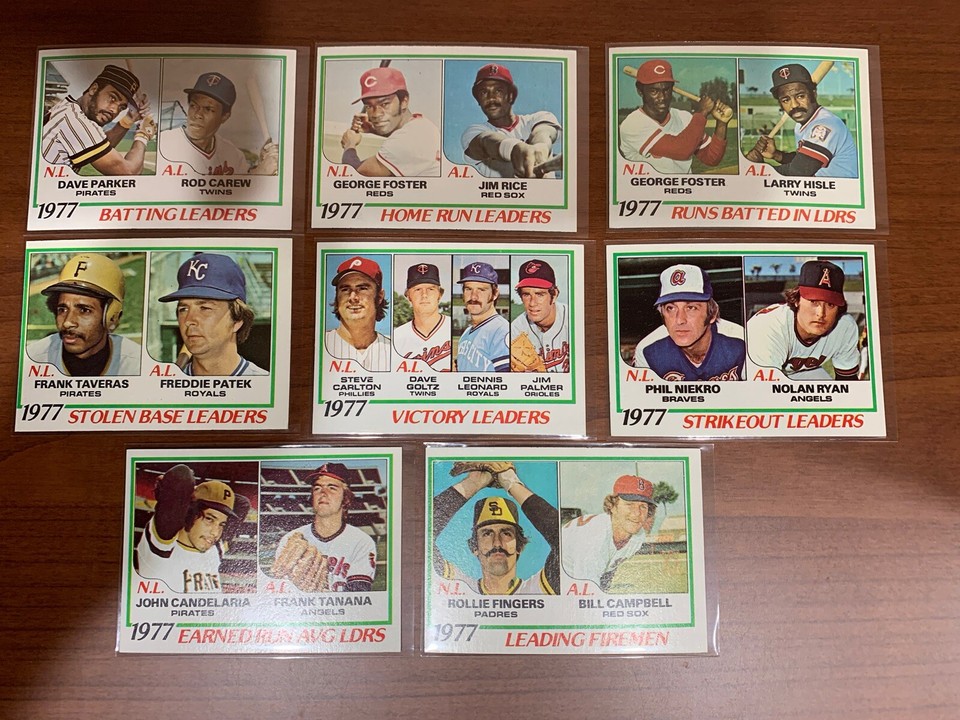 1978 Topps Baseball Complete Set 1-726 NM/MT (See Photos) Each Card In ...