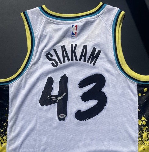 Pascal Siakam Signed Autographed Indiana Pacers Jersey Spicy P Psa/Dna ...
