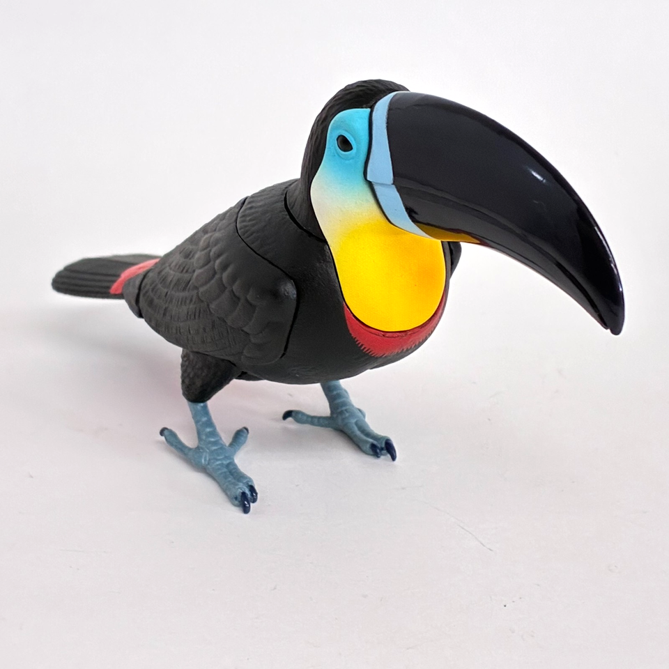 Nature Techni Colour Toucan Figure Channel-billed Toucan 14.5 cm Ikimon ...