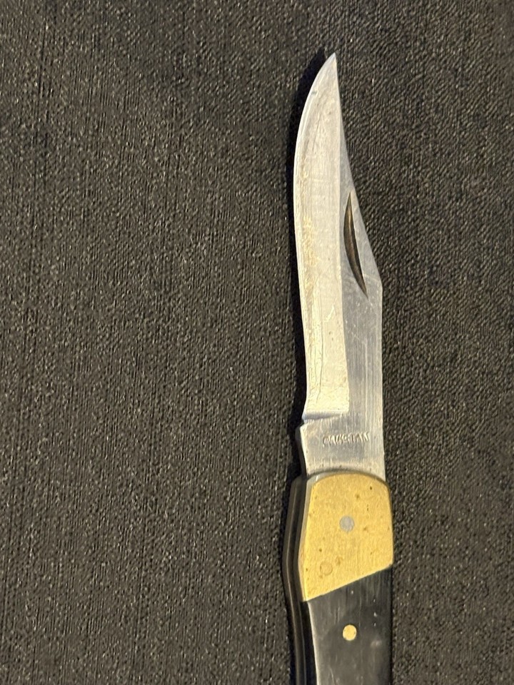 VTG Schrade + USA LB7 Folding Lockback Knife, Pakistan Lockback An 1 ...