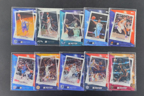 Topps Match Attax Cooper Flagg Wembanyama In Motion Lenticular LOT10 ...