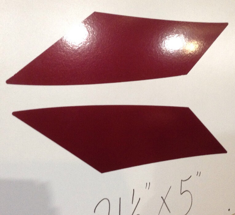 SET OF KEYSTONE 2012 LAREDO DECALS 21.5x5" RV SIDE BULLET STRIPES ...