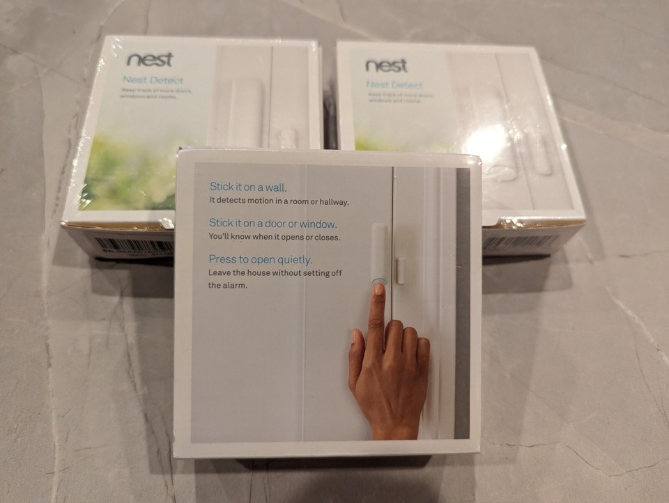 Nest Detect Sensor Motion And Door Sensor Nest Guard Compatible NIB | eBay