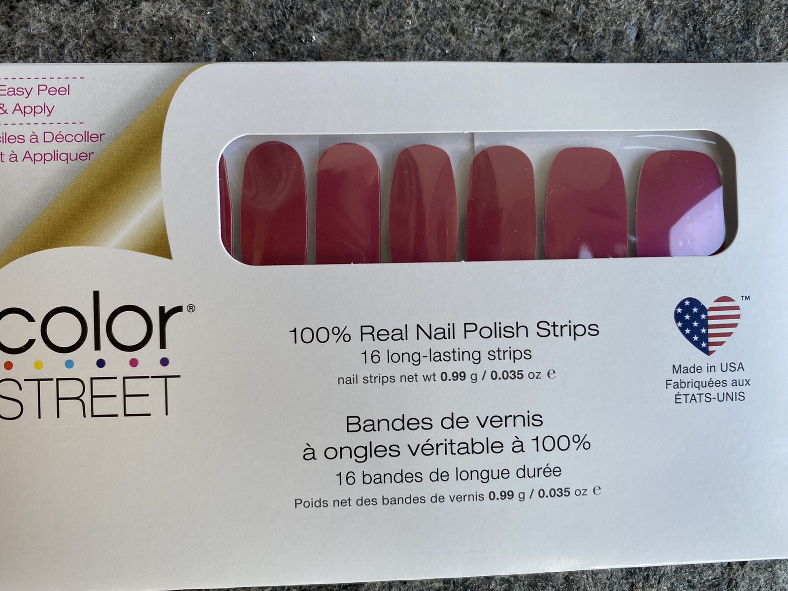 Color Street Nail Polish Strips ~ RASPBERRY REMIX ~ Life Of The Party ...