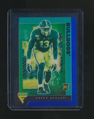 AZEEZ OJULARI 2021 PANINI CHRONICLES FLUX BLUE RC PARALLEL 21/99 #250 ...
