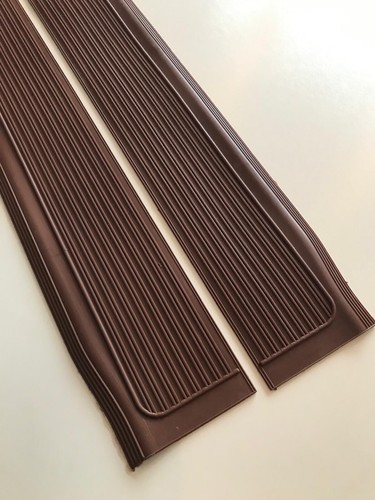 Rubber Door Sills Brown 2-Piece For Mercedes R107 C107 NEW | eBay