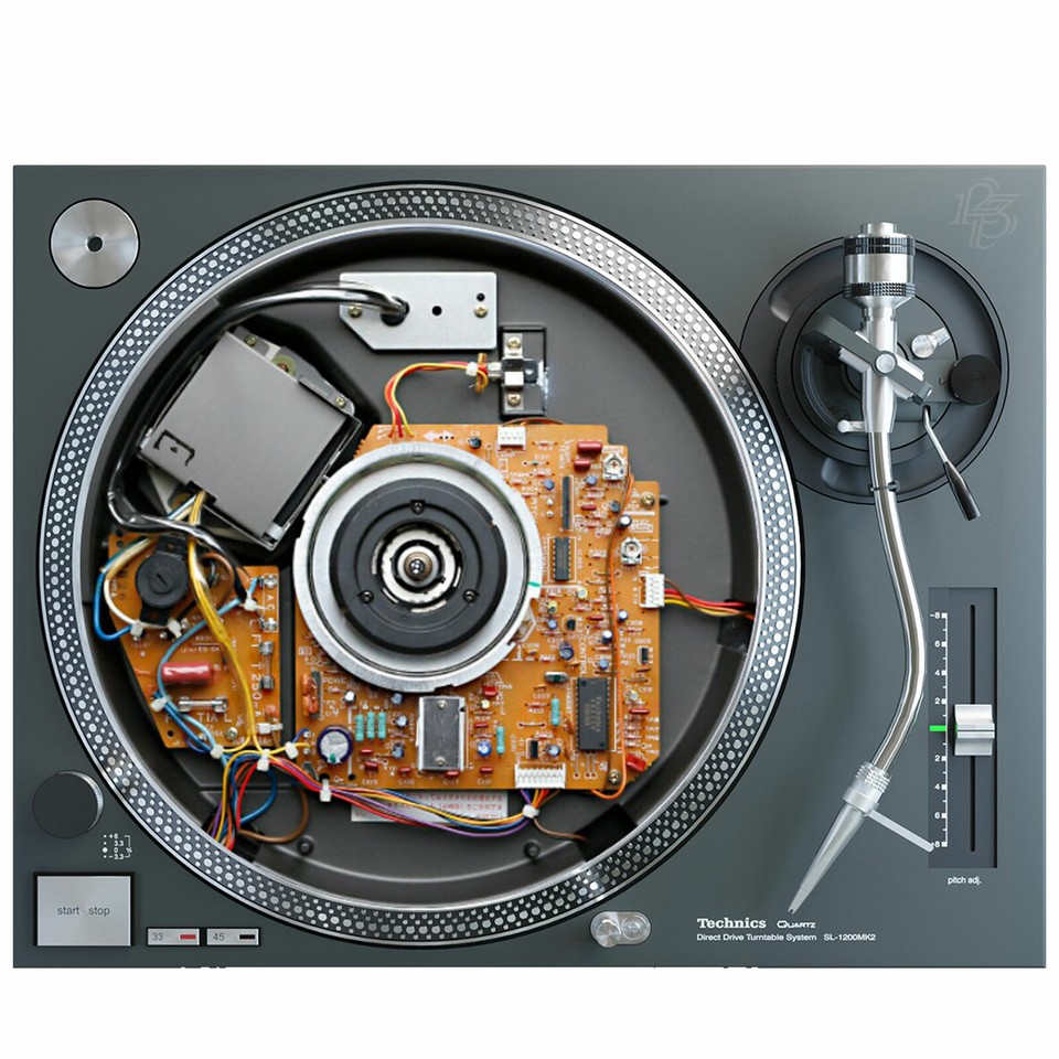 Personalised DJ Record Turntable Scratch Slipmats vinyl disc jockey ...