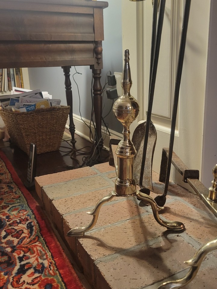 Antique Steeple Tools and Andirons circa 1800 | eBay