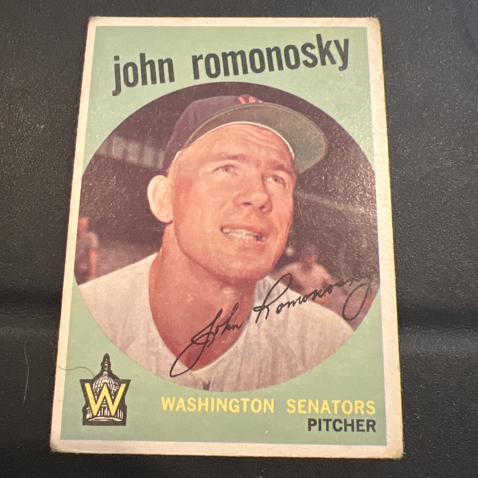 1959 Topps Baseball Card #267 John Romonosky - Low To Mid Grade - G/VG ...