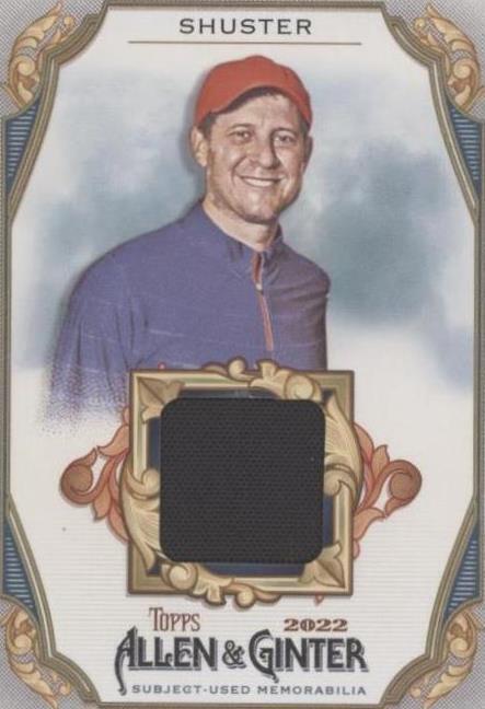 2022 Topps Allen & Ginter - Relics B John Shuster #AGRB-JS (MEM) for ...