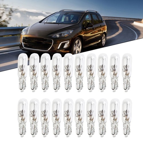 T5 286 12V 12W Halogen Quartz Glass Bulbs Perfect for Car Dashboard ...