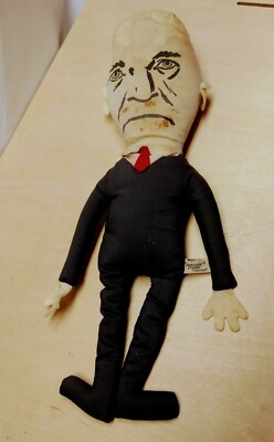 Vtg Sigmund Freud Stuffed Doll Greatniks Toy Figure Impulse Items made ...