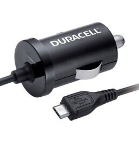 Duracell Car Charger Micro USB Cable Attachment Black | eBay