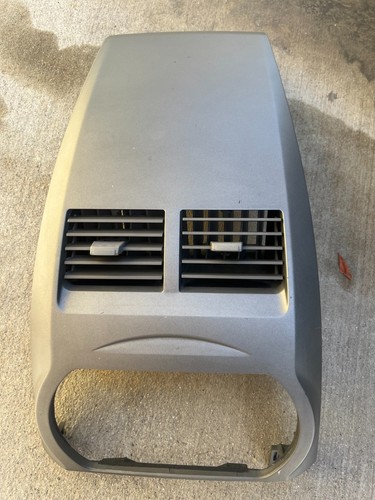 02-04 Altima Silver Grey Center Dash Bezel with AC/HEATER Vents OEM | eBay
