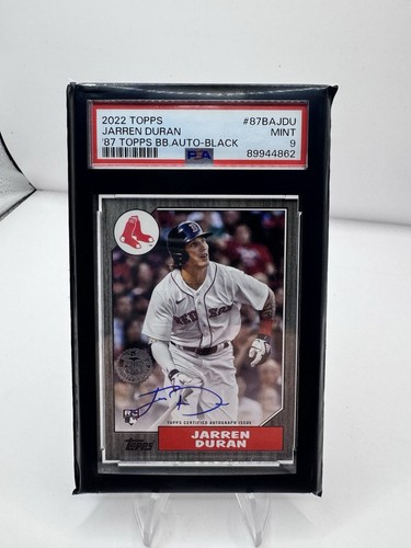 Jarren Duran 2022 Topps 1987 Baseball Autographs Autograph Black /199 ...
