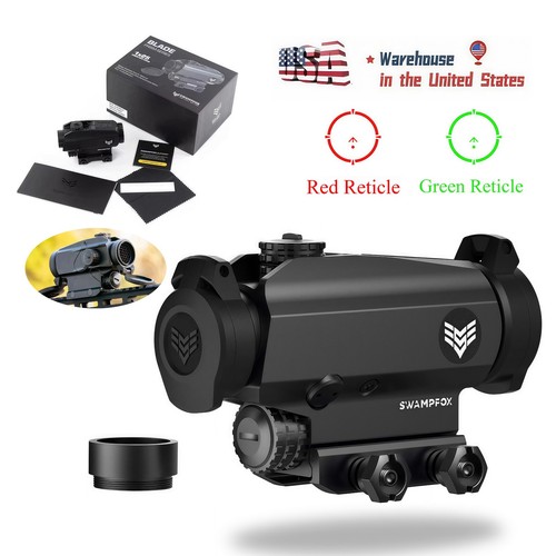 Swampfox Blade Prism1x25 Red/Green BRC Reticle Sight Super Wide Angle ...