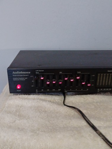 Audio Source Model EQ Eight/Series II Graphic Equalizer And Spectrum ...