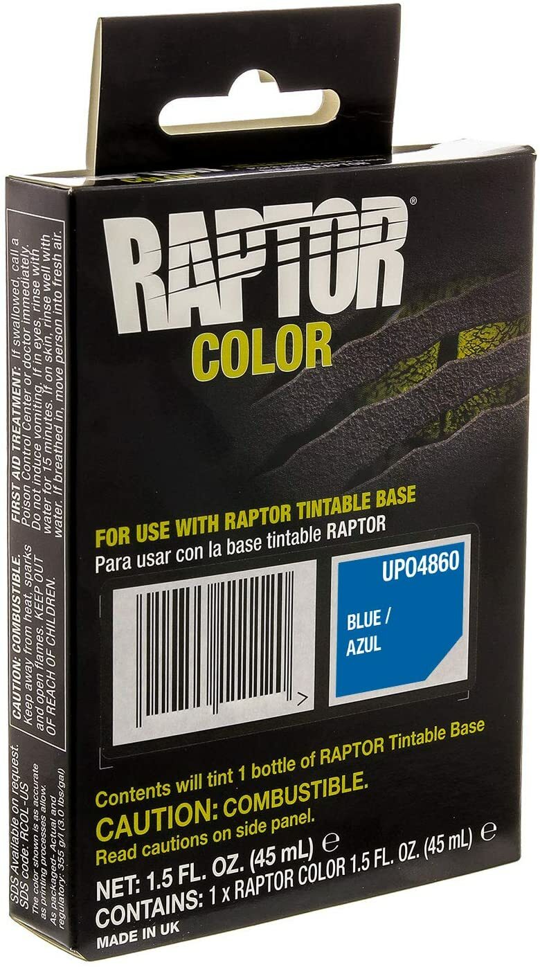 U-Pol Raptor Color Tint Pouches - Blue | eBay