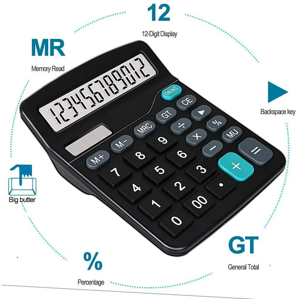 KK-837-12S ELECTRONIC Calculators, Standard Function Electronics ...
