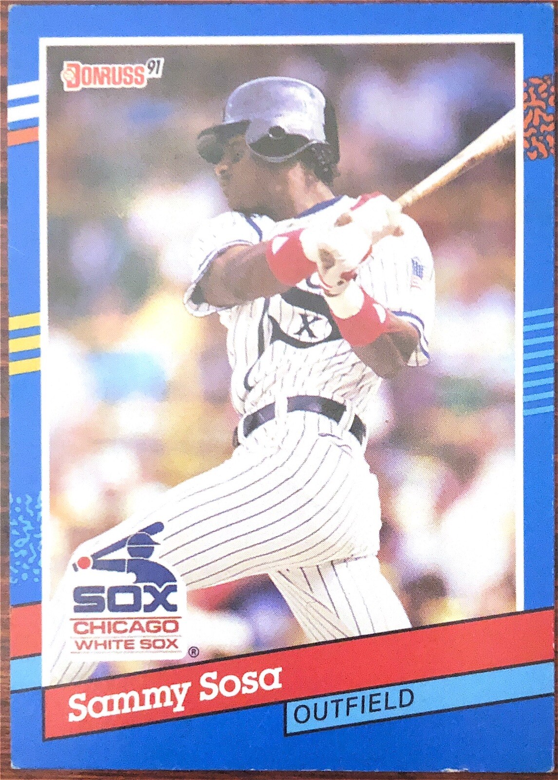 1990 Samuel Sammy Sosa #147 Leaf Donruss 91’ chicago white sox HoF MLB Baseball | eBay