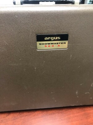Vintage Argus Showmaster 500 A Portable Film 8 MM Movie Projector | eBay