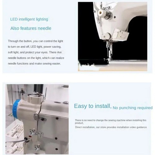 220V 750W Sewing Machine Flatbed Conversion All-in-One Motor Electric ...