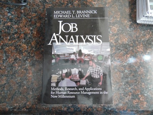 Job Analysis : Methods, Research, and Applications for Human Resource ...