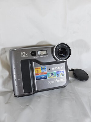 Sony Mavica MVC – FD73 Digital Camera Floppy Disk 10x Optical Zoom ...
