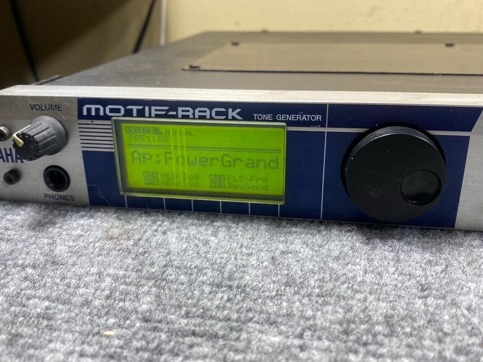 Yamaha Motif Rack Tone Generator Sound Module Synthesizer AC100V ...