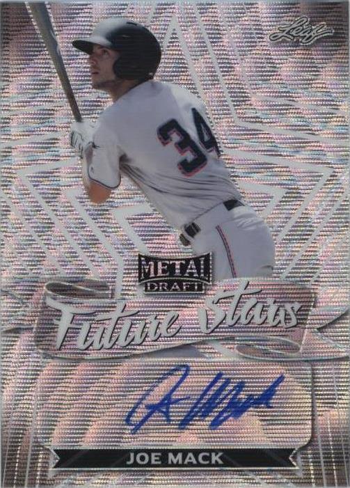 2021 Leaf Metal Draft - Future Stars Joe Mack #FS-JM1 Silver Wave (AU ...