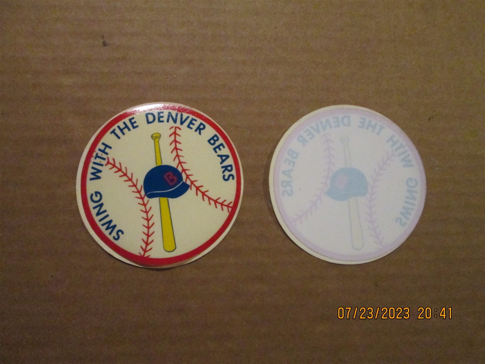 AA Denver Bears Vintage Defunct 1970's Swing With The Denver Bears ...