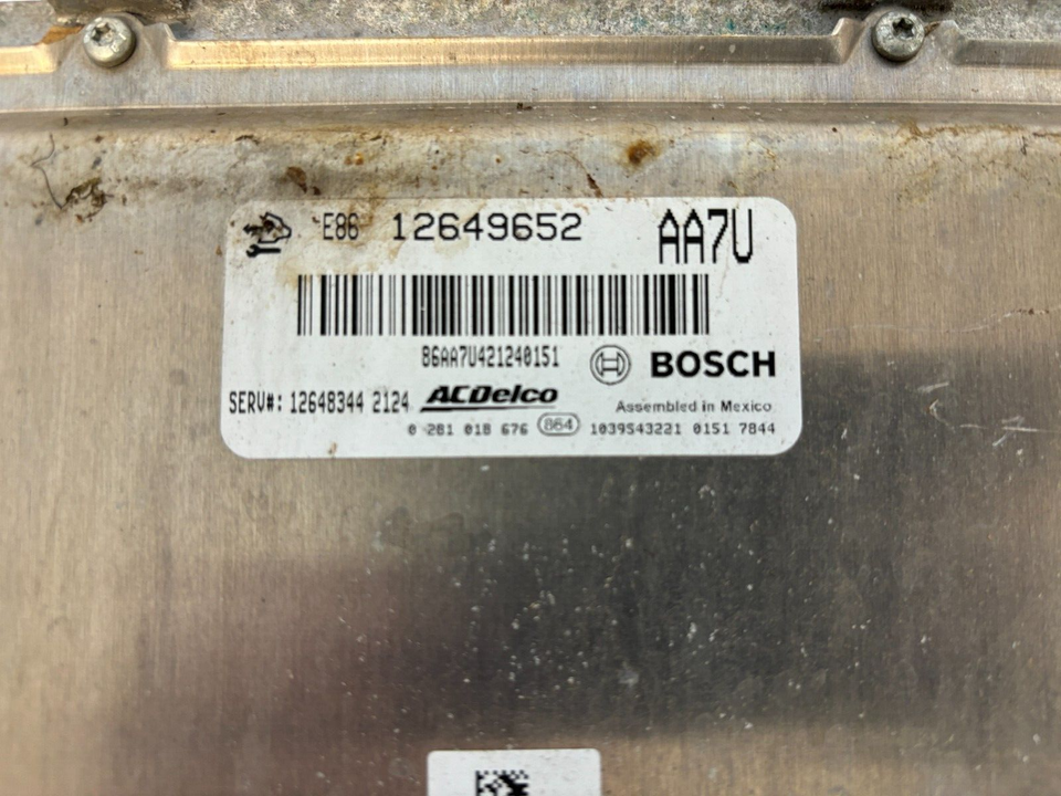 Chevrolet GMC 6.6 Engine Control Module ECM ECU 12649652 12648344 OEM ...