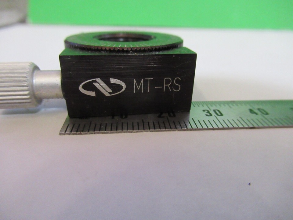 OPTICAL NEWPORT ROTABLE LENS HOLDER ASSEMBLY LASER OPTICS AS PICTURED ...