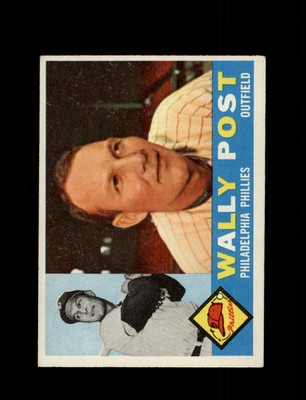 1960 WALLY POST TOPPS #13 PHILLIES *0698 | eBay